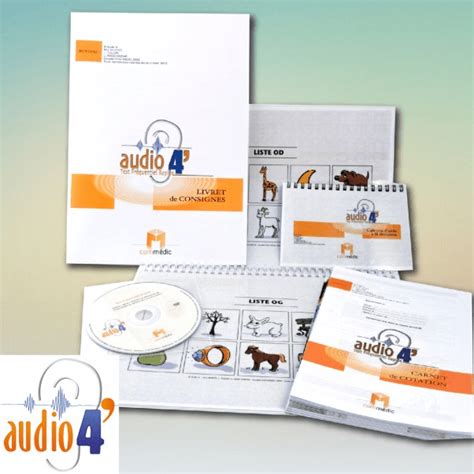 Dépistage Dune Déficience Auditive Mallette Audio 4 Afpa