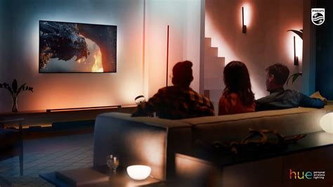 The Philips Hue Sync Tv App Is Coming To Samsung Tvs For A More