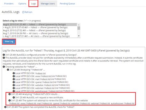 Installing A Free SSL Via The CPanel AutoSSL Feature HostDime