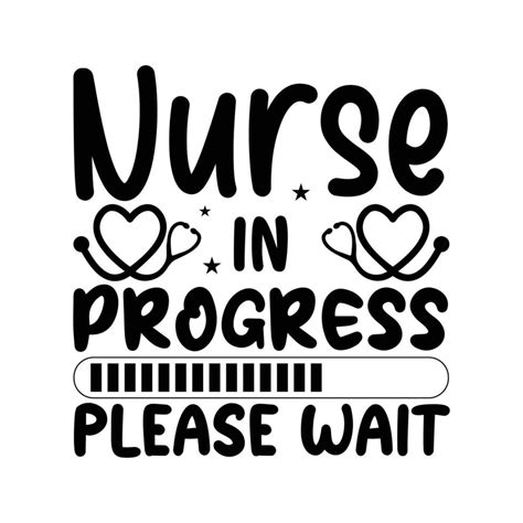 Nurse In Progress Please Wait 25409130 Vector Art At Vecteezy