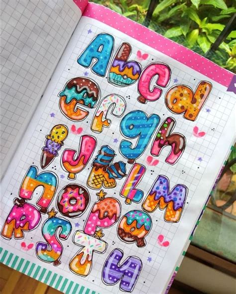 Tipos De Letras Abecedario