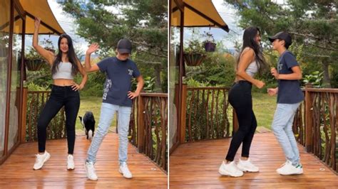 Tal Para Cual Caterin Escobar Y Su Hijo Menor Mostraron Sus Pasos Prohibidos