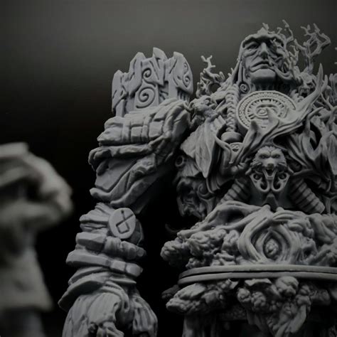 3d Print Of Crowdfund Gargantuan Pack 3 Huge Models Celtic Forest