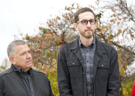 Matt Dorsey And Scott Wiener At Mayor London Breeds Campaign Kick Off