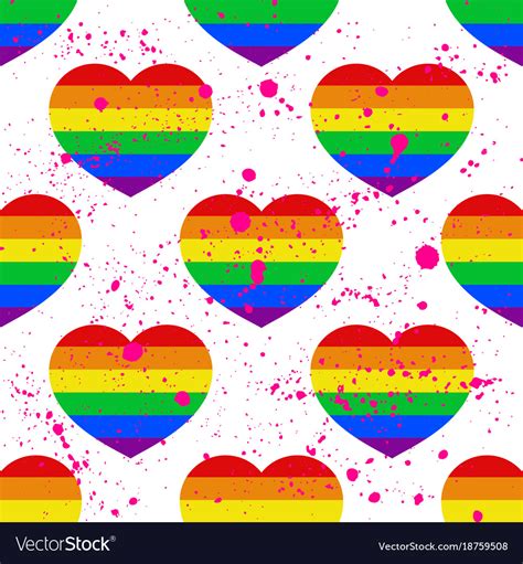Gay Pride Background Pattern