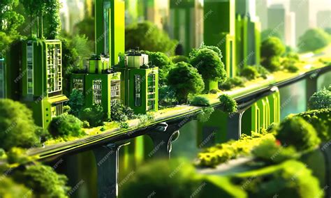 Edificios Verdes Verde Urbano Arquitectura Ecológica Apartamento De La Ciudad Foto Premium