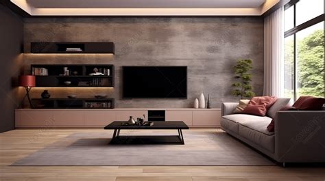 현대적인 목재 Tv 장치 디자인과 3d 벽지 렌더링 배경으로 세련된 Tv 공간을 강화하세요 Tv 배경 현대적 배경 3d
