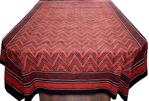 Bagru Hand Block Print Design Table Cover Table Cloths Etsy