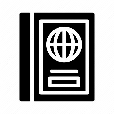 Passport Travel Identity Identification Document Icon Download On