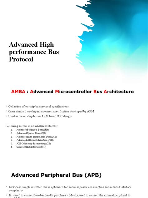 Advanced High Performance Bus Protocol Pdf