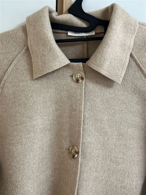 핸드메이드 울코트 숏코트 하프코 당근 중고거래