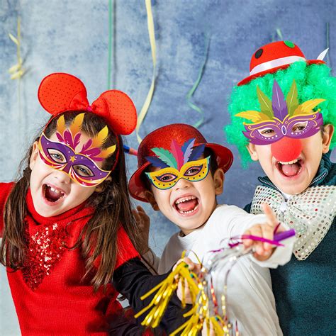 Wnfjr Carnival Photo Booth Props Party Decorations Supplies Birthday