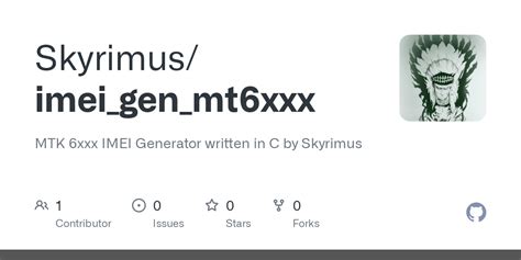 GitHub Skyrimus Imei Gen Mt Xxx MTK Xxx IMEI Generator Written In C By Skyrimus