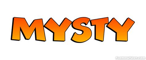 Mysty Logo | Free Name Design Tool from Flaming Text