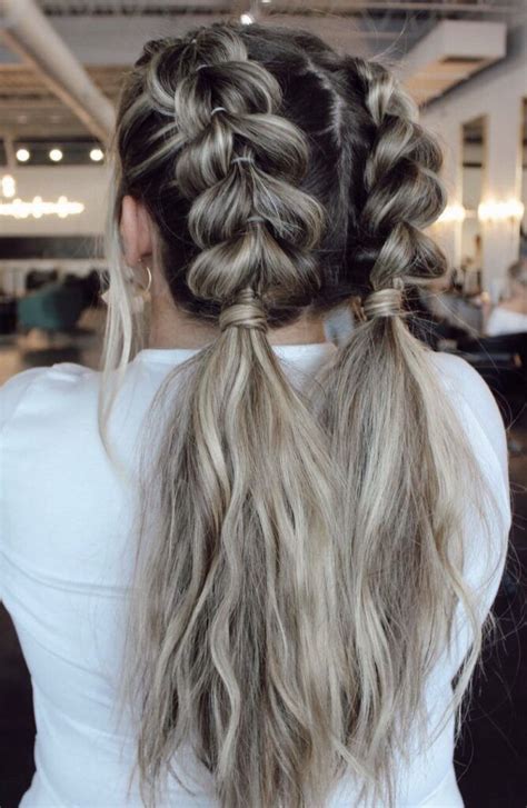 27 Fun Bubble Braid Hairstyles You Ll Want To Copy Artofit