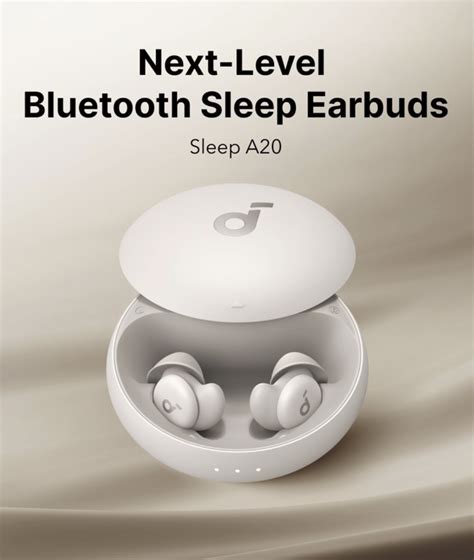 安克推出 Soundcore Sleep A20 耳机：入眠不压耳、自带白噪音模式小时续航