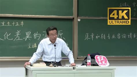 王德峰哲学课堂《中西方文化差异的渊源》第2节【4k重制】腾讯视频
