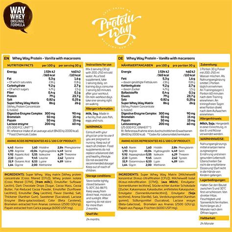 Protein Way Whey Way Protein | Fitness Muscle Shop