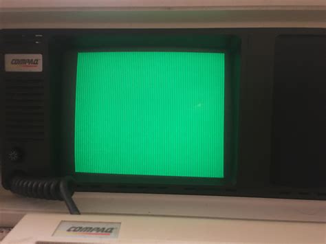 Does This Mean A Dead Crt Or A Bad Cga Card R Vintagecomputing