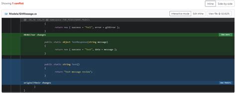 Gitlab Merge Conflicts 해결 방법