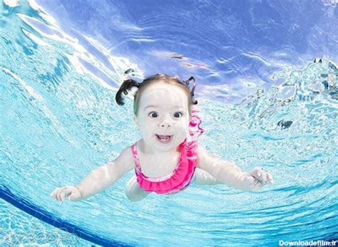 عکس پری دریایی بچه