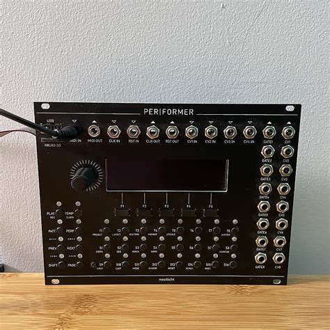 Westlicht Performer 8 Track Eurorack Synth Sequencer Reverb