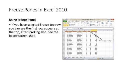Lesson 26 Excel Lesson 11pptx