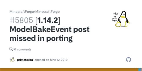 1142 Modelbakeevent Post Missed In Porting · Issue 5805
