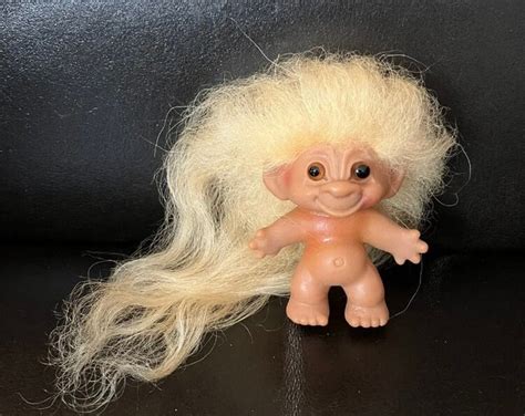 1960s Vintage Dam Troll Amber Hair Etsy