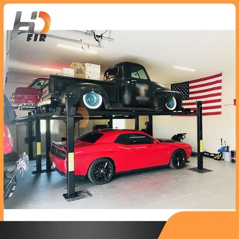 Fully Automatic Stack Parking Type Parking System Four Post Car Hoist China Parking System And