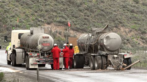 Route 766 Tanker Crash Spills Sulfuric Acid In Nevada Stream