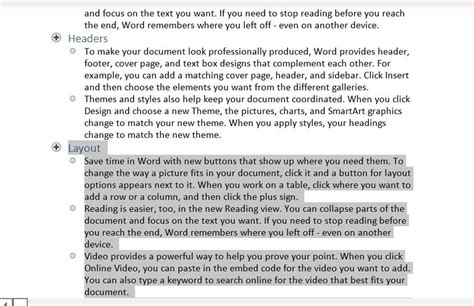 Ways To Move Large Chunks Of Content In Word TechRepublic