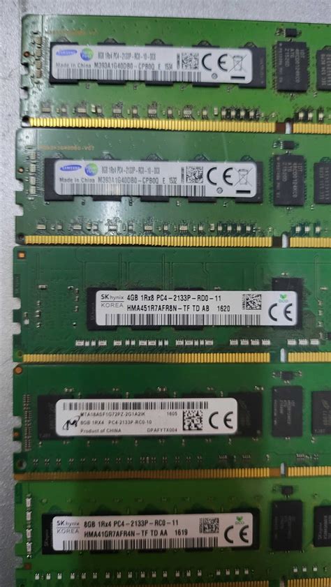 Оперативна пам ять samsung micro hynix 8gb ddr4 2133mhz для серверів