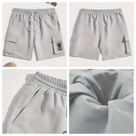 Plus Size Mens Drawstring Sports Cargo Shorts Skull Temu Norway