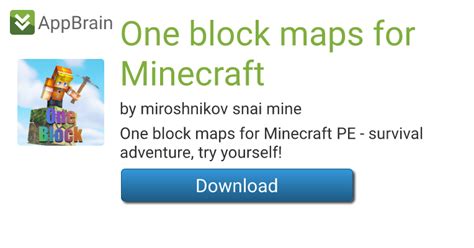 One Block Maps For Minecraft For Android Free App Download