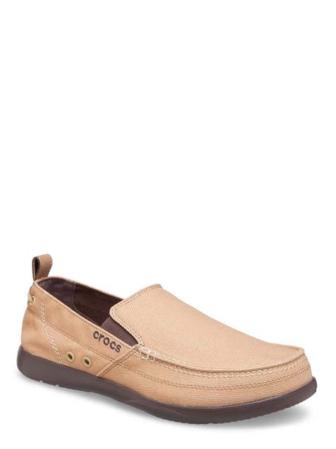 Free Shipping Crocs Mens Walu Slip On Casual Loafer