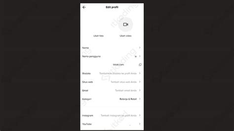 Cara Membuat Link Di Bio Tiktok Untuk Berbagai Keperluan