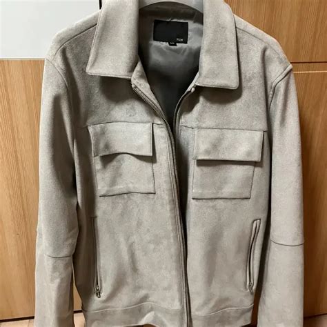 Jacket 스웨이드자켓 스웨이드 가죽자켓 청자켓 On Bunjang With Safe Global Shipping