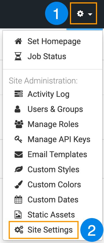 Enabling Natural Language Search In Site Settings