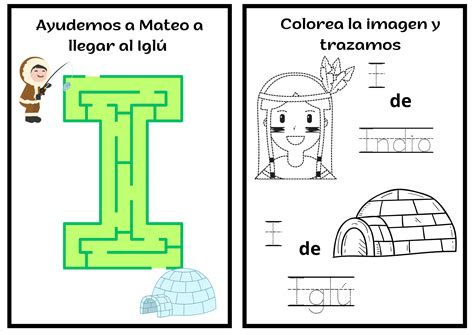Cuadernillo Letra I