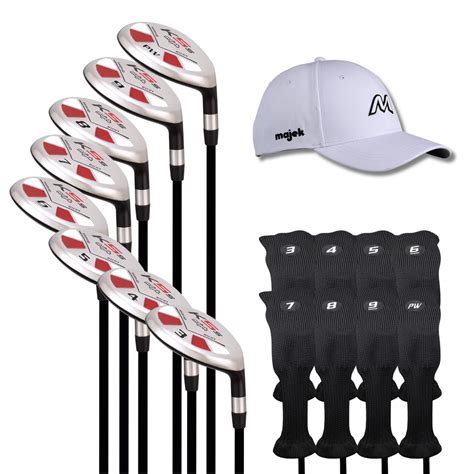 Majek Golf K5 Senior Lady All True Hybrid Clubs Complete Full Hybrid S