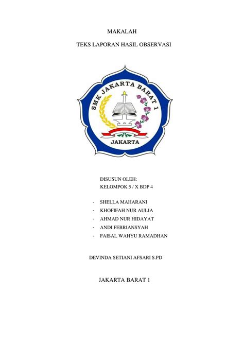 Solution Contoh Laporan Teks Hasil Observasi Buah Mangga Kelas 10