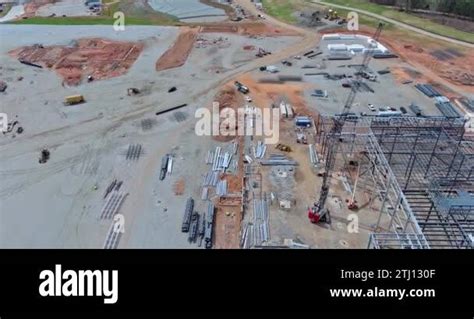 In Construction Of Industrial Buildings Crawler Cranes Are Used To