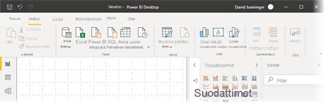 Power Bi Desktopin Valintanauhan Käyttäminen Power Bi Microsoft Learn