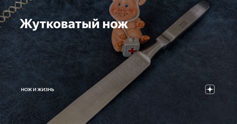 Жутковатый нож Нож и Жизнь Дзен