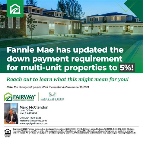Fannie Mae Has Recently Announced Updates To Their Program That Will Go