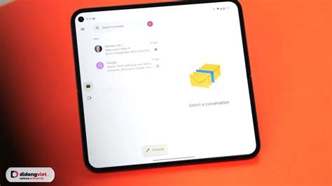 Gmail Cập Nhật Giao Diện Tùy Chỉnh Trên Tablet Và Thiết Bị Gập Android