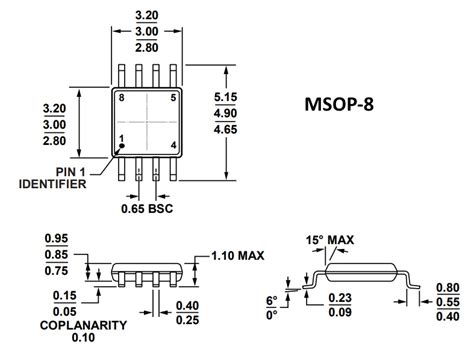 Ad8361armz Msop 8 Микросхема купить в интернет магазине Ай Пи Электрон