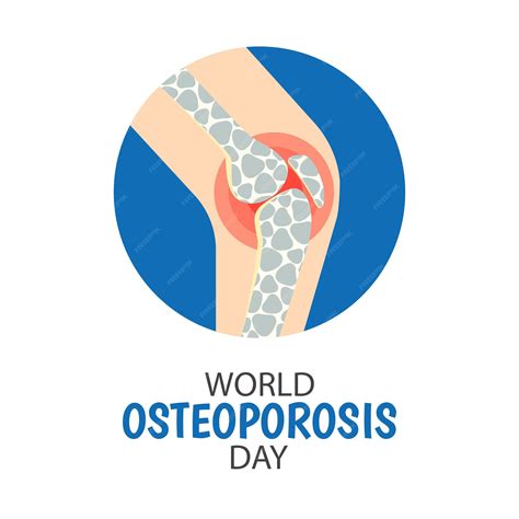 Premium Vector World Osteoporosis Day