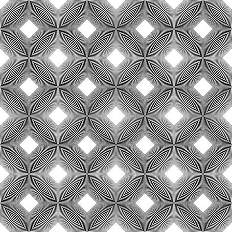 Illustration Of Geometric Seamless Pattern Without Gradient Background